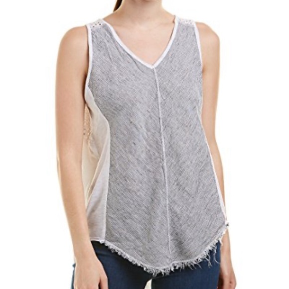 XCVI | Tops | Nwt Xcvi Mindset Artsy Linen Cotton Lagenlook Sleeveless ...